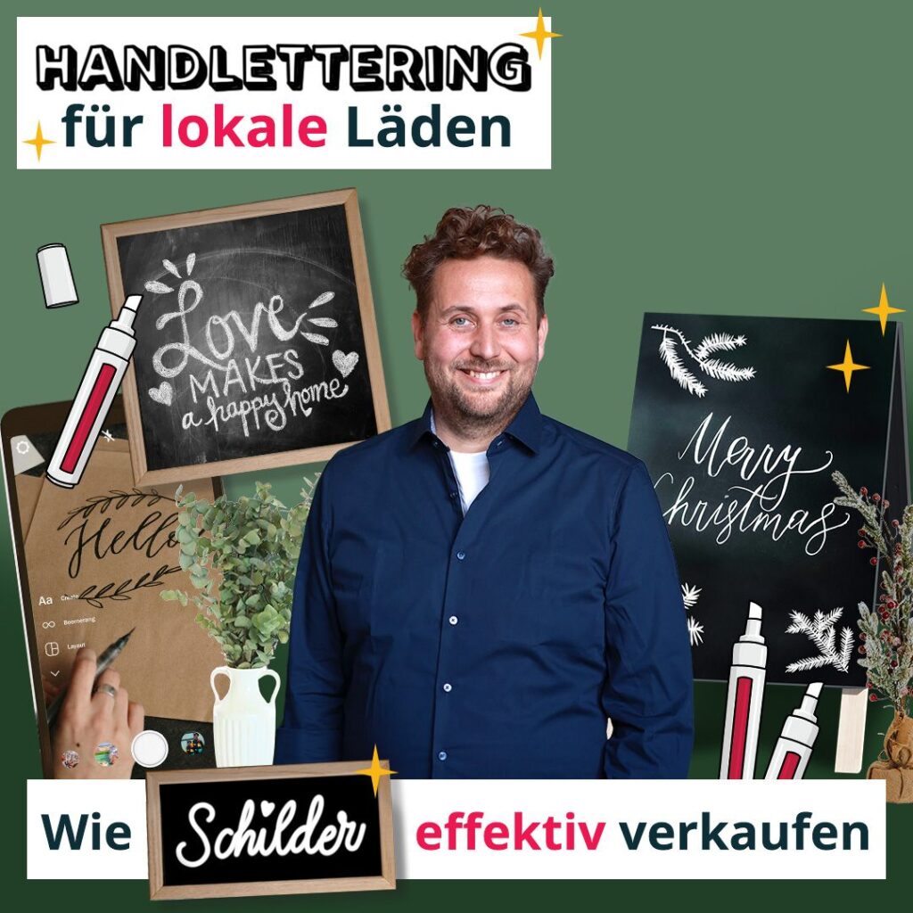 Handlettering für lokale Läden – Schilder, die verkaufen! - Entfalte ...